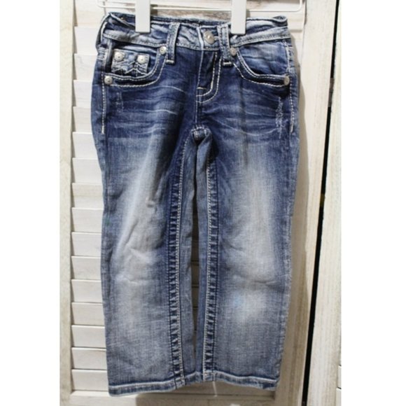 Miss Me | Bottoms | Girls Miss Me Capri Jeans Size 8 76 | Poshmark